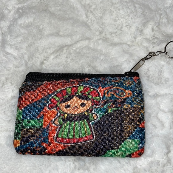 Bags | Authentic Mexican Coin Purse With A Mueca De Trapo | Poshmark